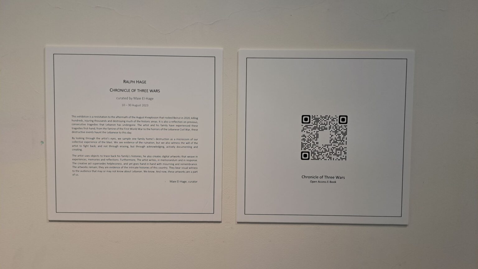 Ralph Hage’s art exhibition at Beit Beirut Museum gains international ...
